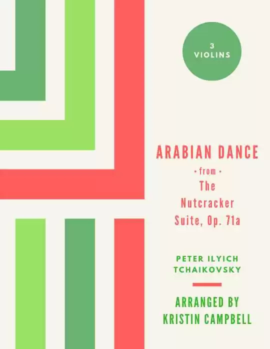 Arabian Dance from The Nutcracker Suite - Horsehair Music